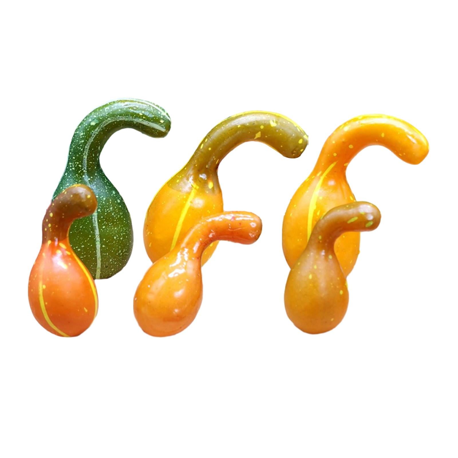 Artificial Harvest Pumpkins Halloween Vegetable Model Foam Material ...