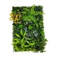 Artificial Hedge Fence Expandable Faux Leaf Screen Panel for Balcony ...