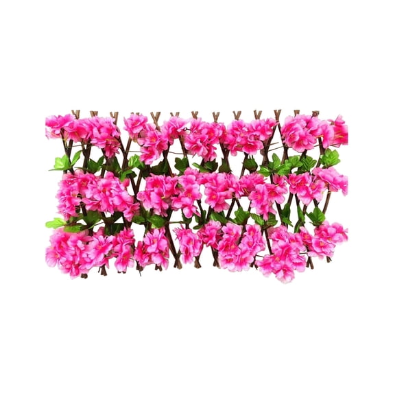 Artificial Hedge Fence, Faux Leaf Screen Panel, Expandable Decorative ...