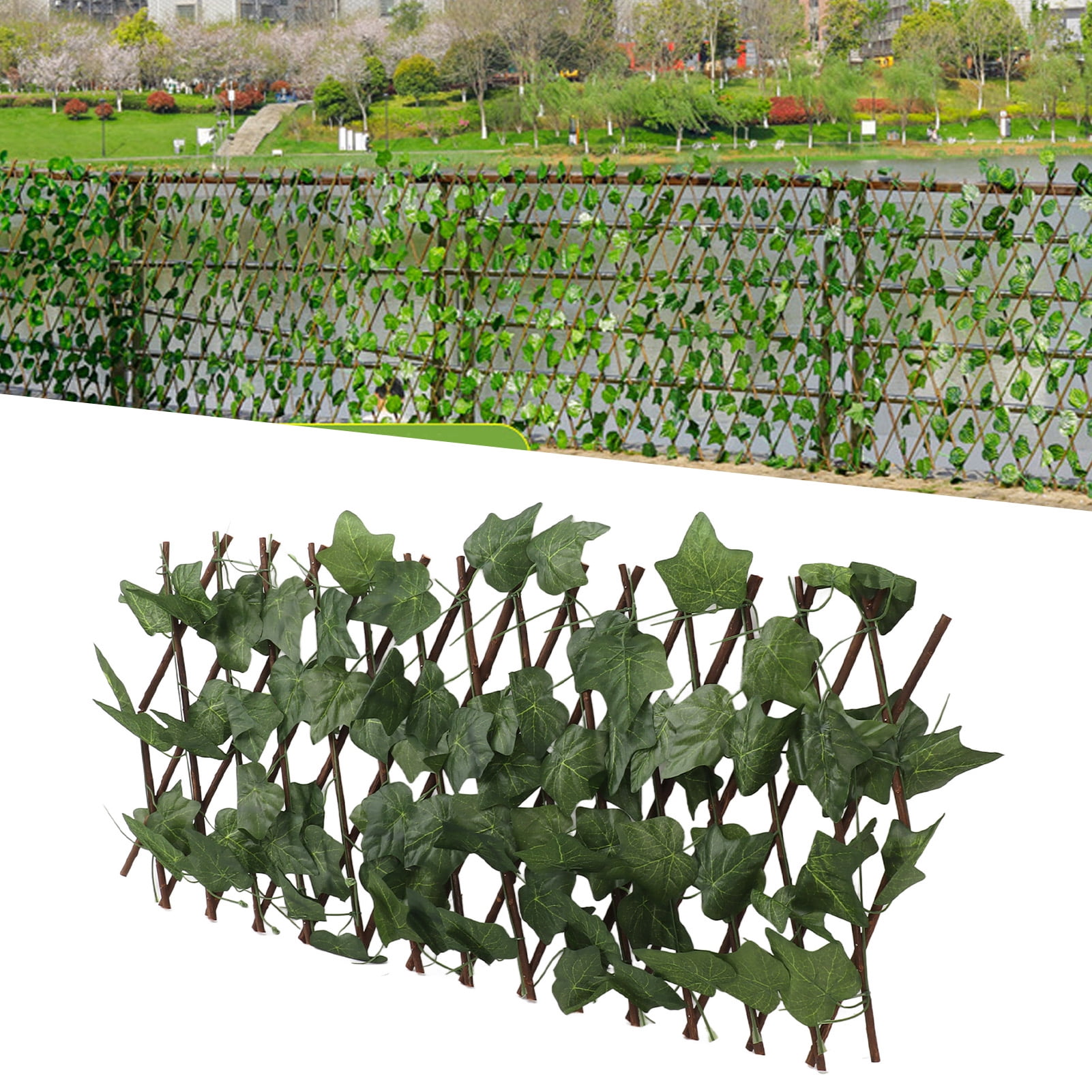 Artificial Hedges Fence Simulation Expandable Sun Protection Waterproof ...
