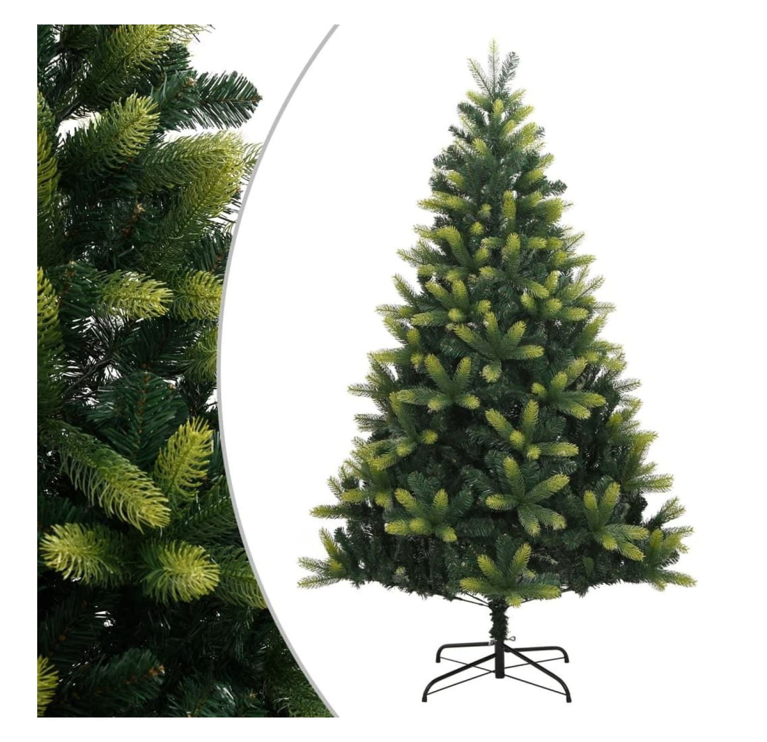 Artificial Hinged Tree with Stand 70.9" - Walmart.com