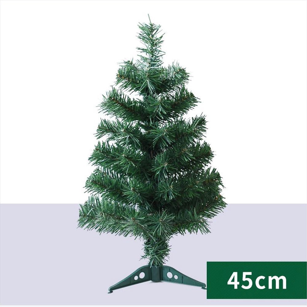 Artificial Holiday Christmas Tree 1.5ft, Unlit Premium Spruce Pine Tree ...