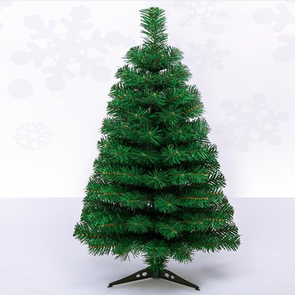 Artificial Holiday Christmas Tree 2ft, Unlit Premium Spruce Pine Tree ...