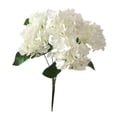 Artificial Hydrangea Bouquet - 5 Heads, 18.5"x11.8", Colorful Plastic ...