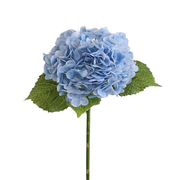 Artificial Hydrangea Flower Faux PE Plastic for Outdoor UV Resistant ...