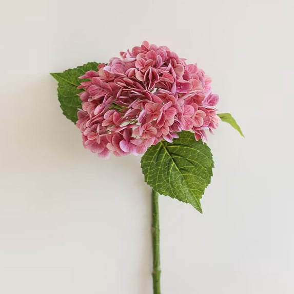 Artificial Hydrangea Flower Faux Plant Suits Living Room Shelf Dining ...