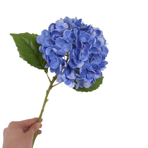 Artificial Hydrangea Flower Small Size Realistic Faux Floral Stem, High ...