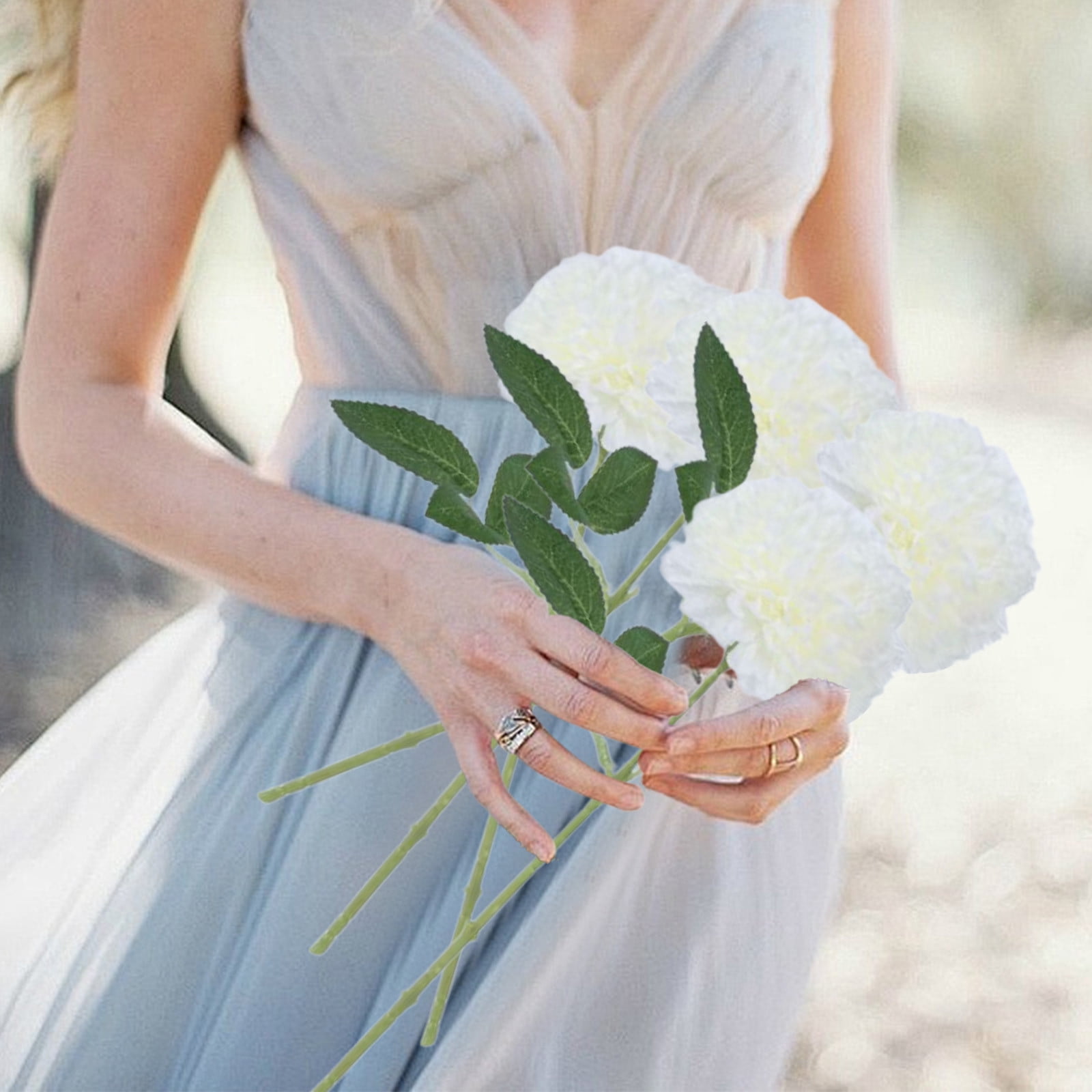 Artificial Hydrangea Flower Stem | Realistic Silk Hydrangeas for Home ...