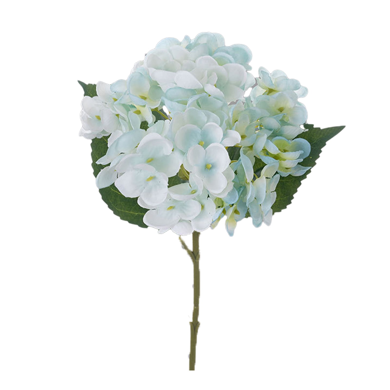 Artificial Hydrangea Flowers Faux Hydrangea Blooms with Stem UV ...