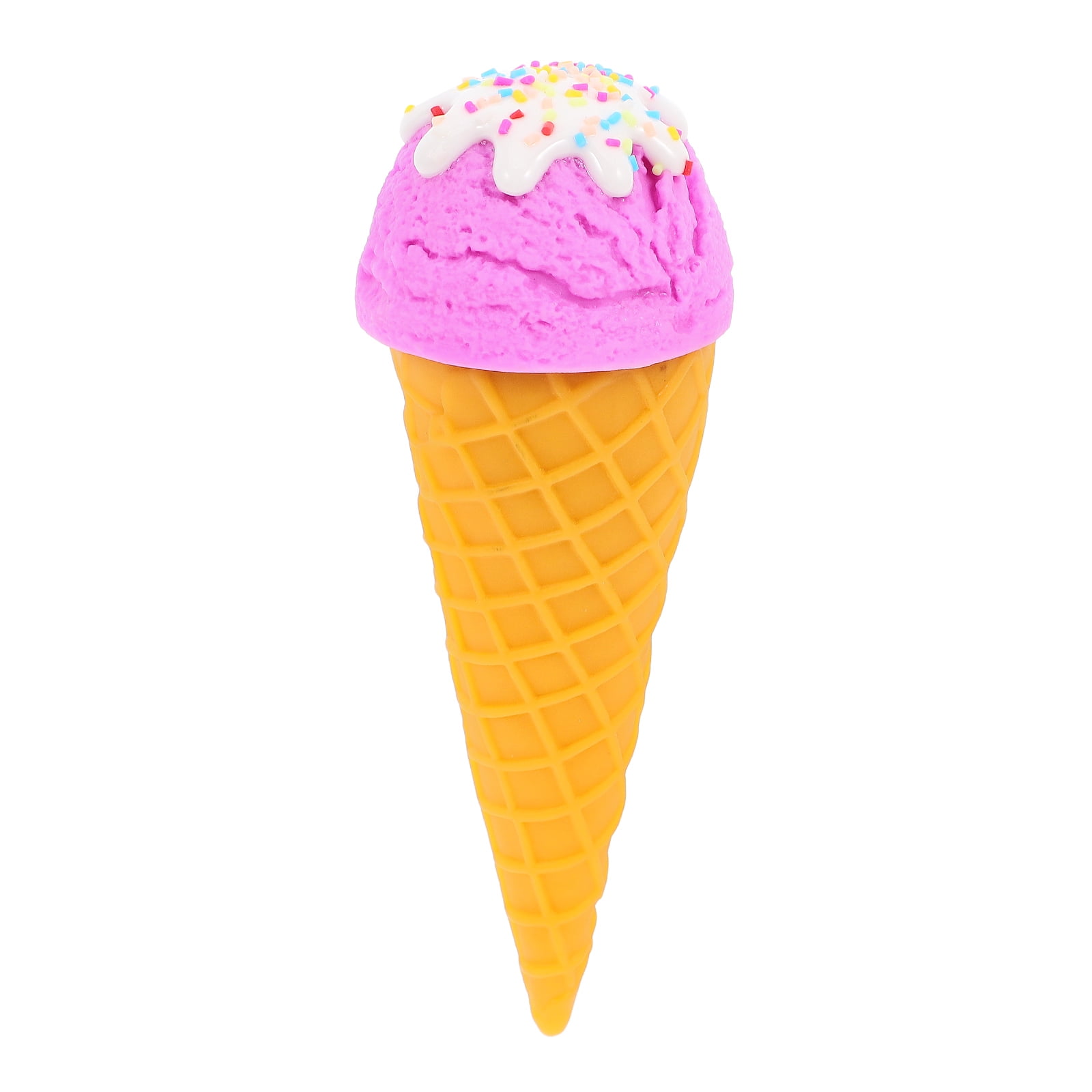 Artificial Ice Cream Cone Realistic Dessert Fake Ice Cream Cone Model ...