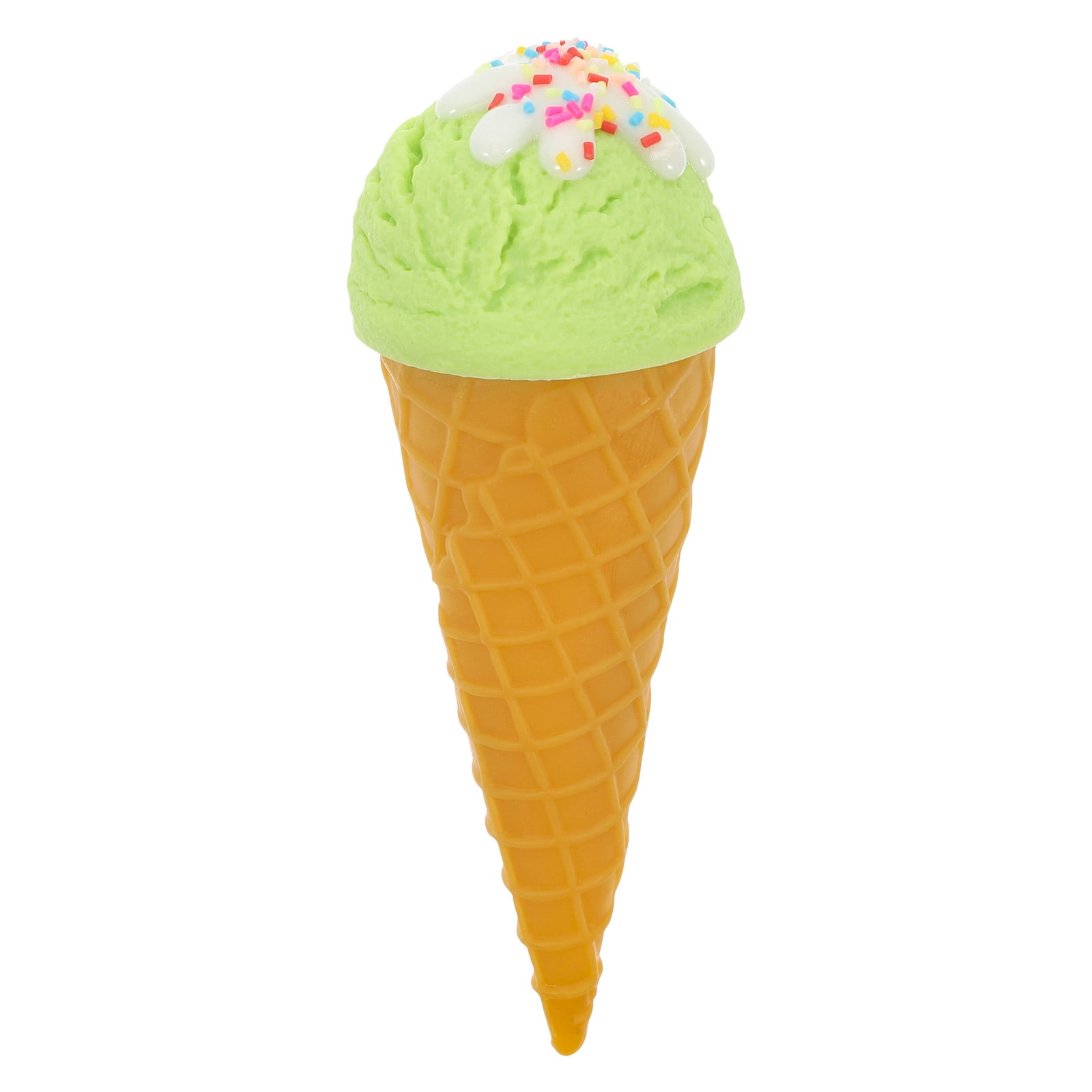 Artificial Ice Cream Realistic Ice Cream Cone Model Fake Food Toys ...