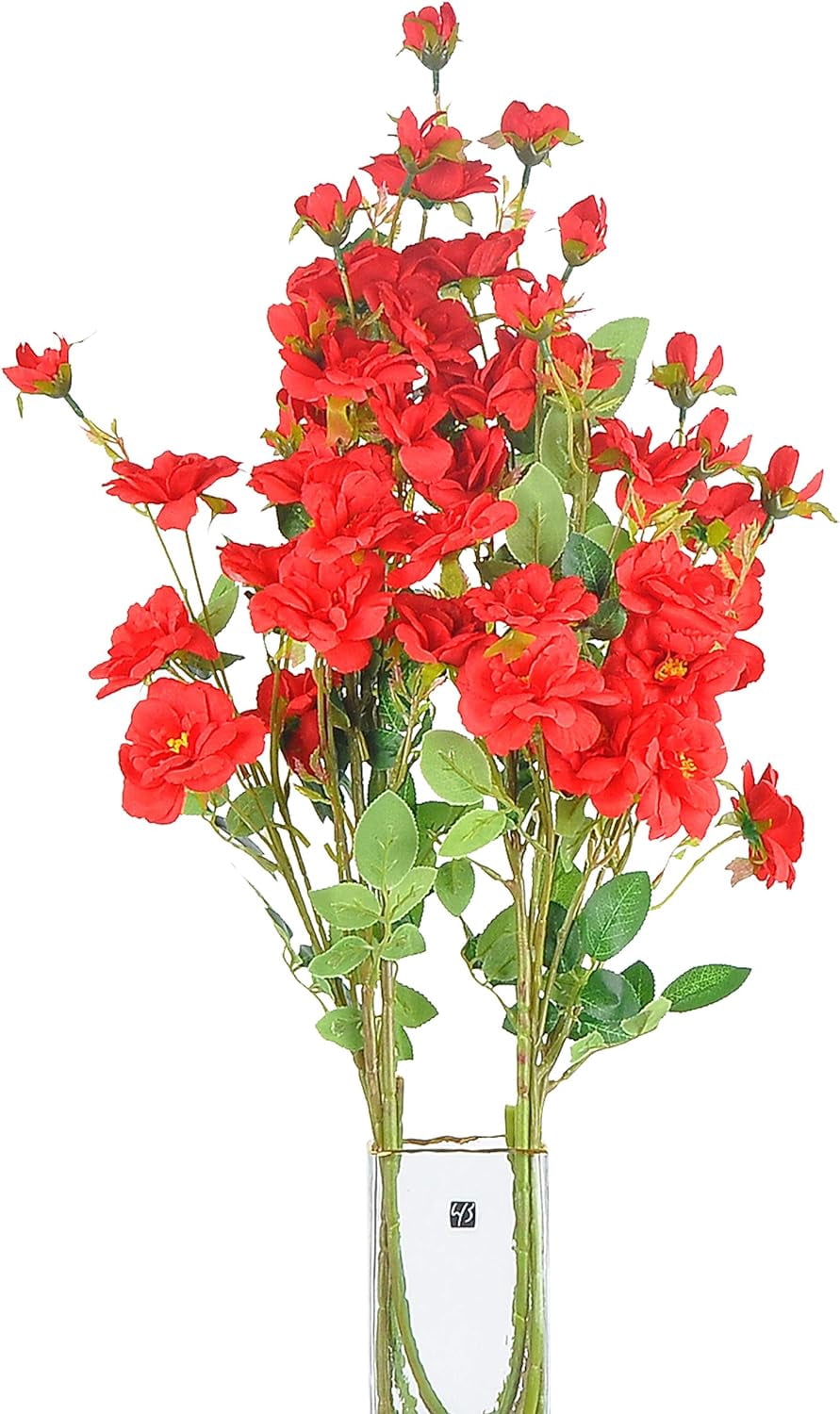 Artificial Iceberg Rose 6pcs 29 Inch Long Stem Rosa Korbin Flower for ...