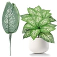 Artificial Indoor Greenery Leafy Greenery Flexible Design & Easy to ...