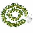Artificial Ivy String Lights with 100 LED Beads, Battery Powered, DIY ...