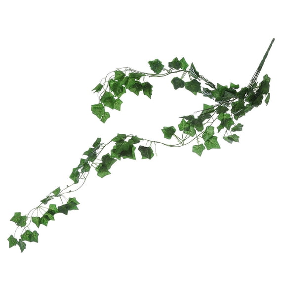 Artificial Ivy Leaf Garland, 39.4in Fake Foliage Vines | Plastic Silk ...