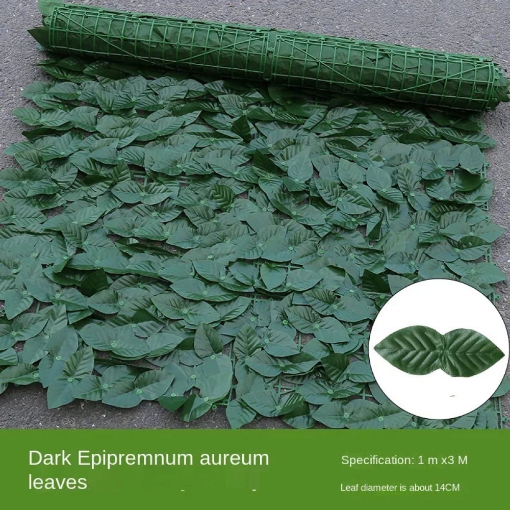 Artificial Ivy Privacy Fence 59"x98"Artificial Hedge Fence Faux Ivy ...