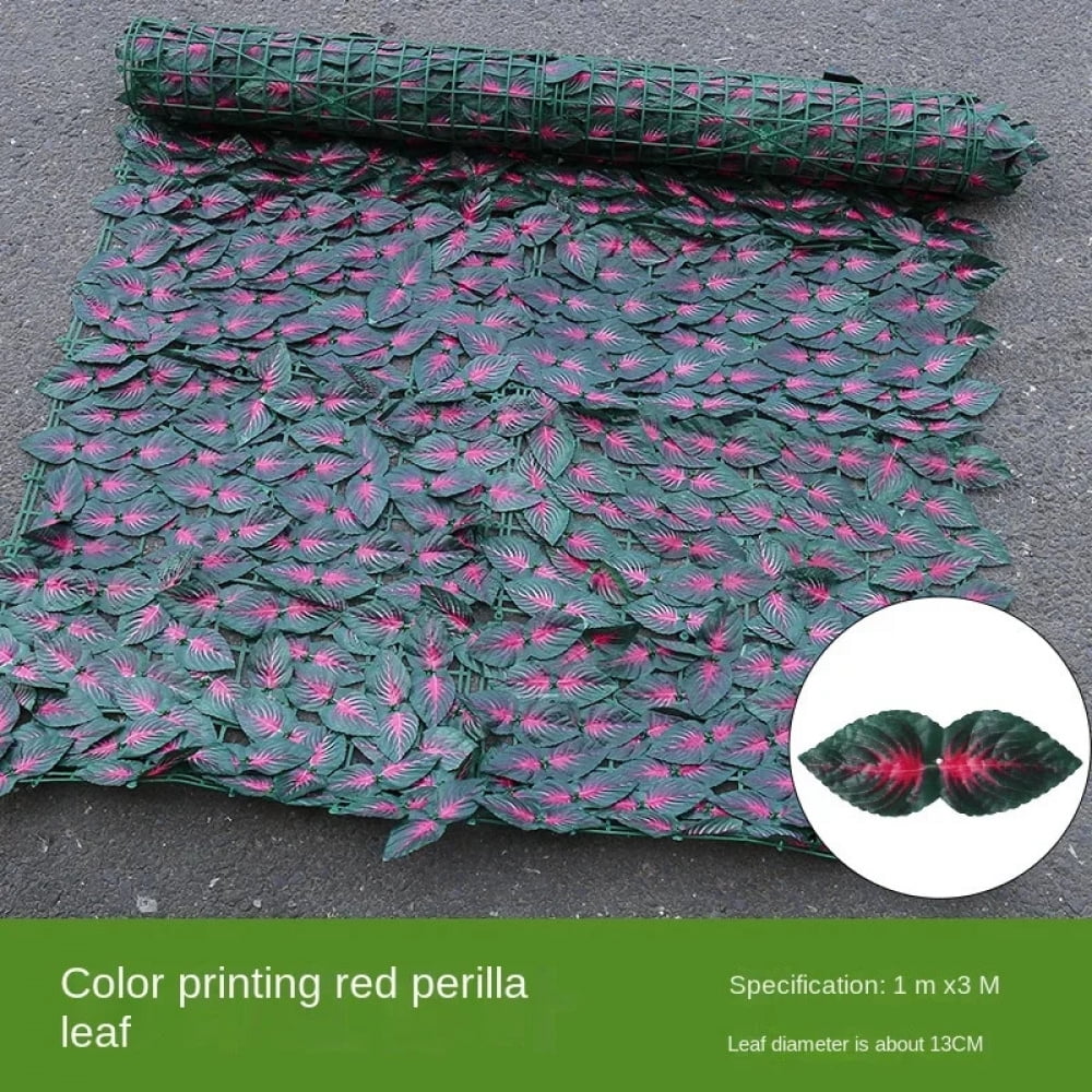 Artificial Ivy Privacy Fence 59"x98"Artificial Hedge Fence Faux Ivy ...