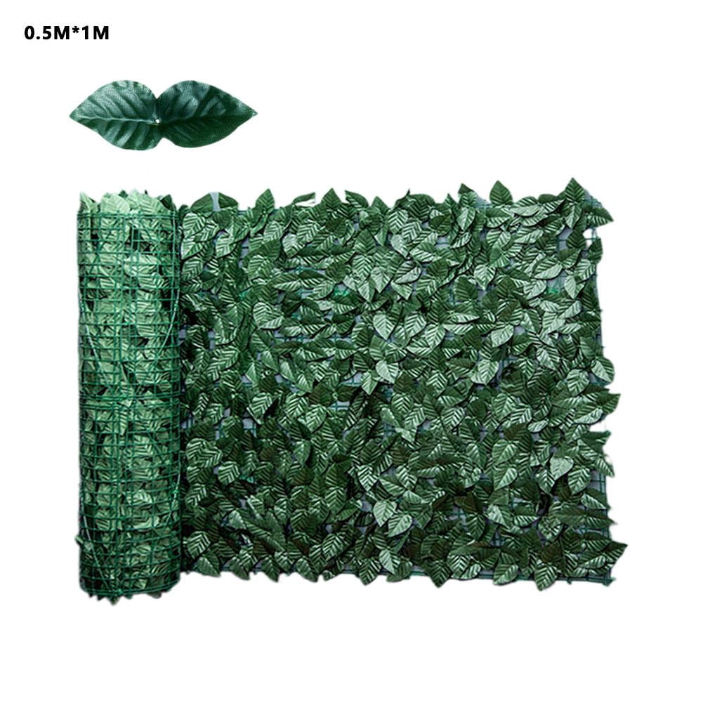 Artificial Ivy Privacy Fence Panel, UV Resistant Plastic Plant Screen ...