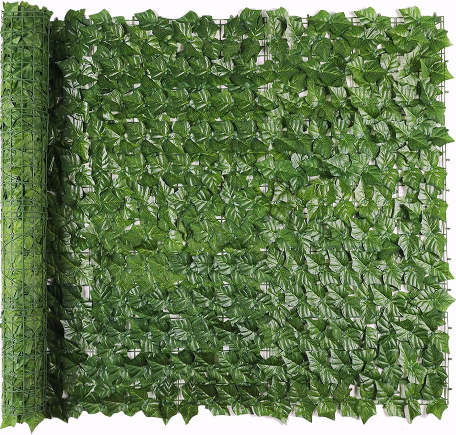 Artificial Ivy Privacy Fence Screen, 120x40 Inch Artificial Faux Ivy ...