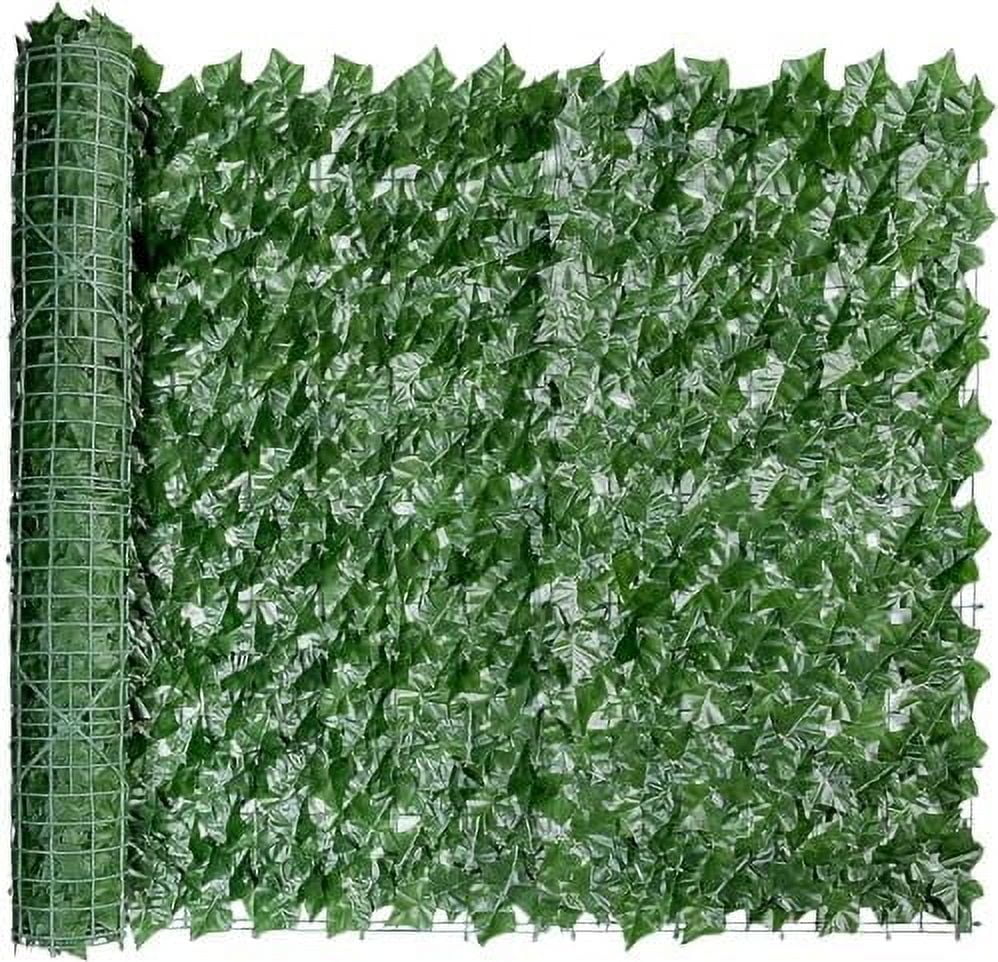 Artificial Ivy Privacy Fence Wall Screen,72X168 Inch Artificial Grass ...