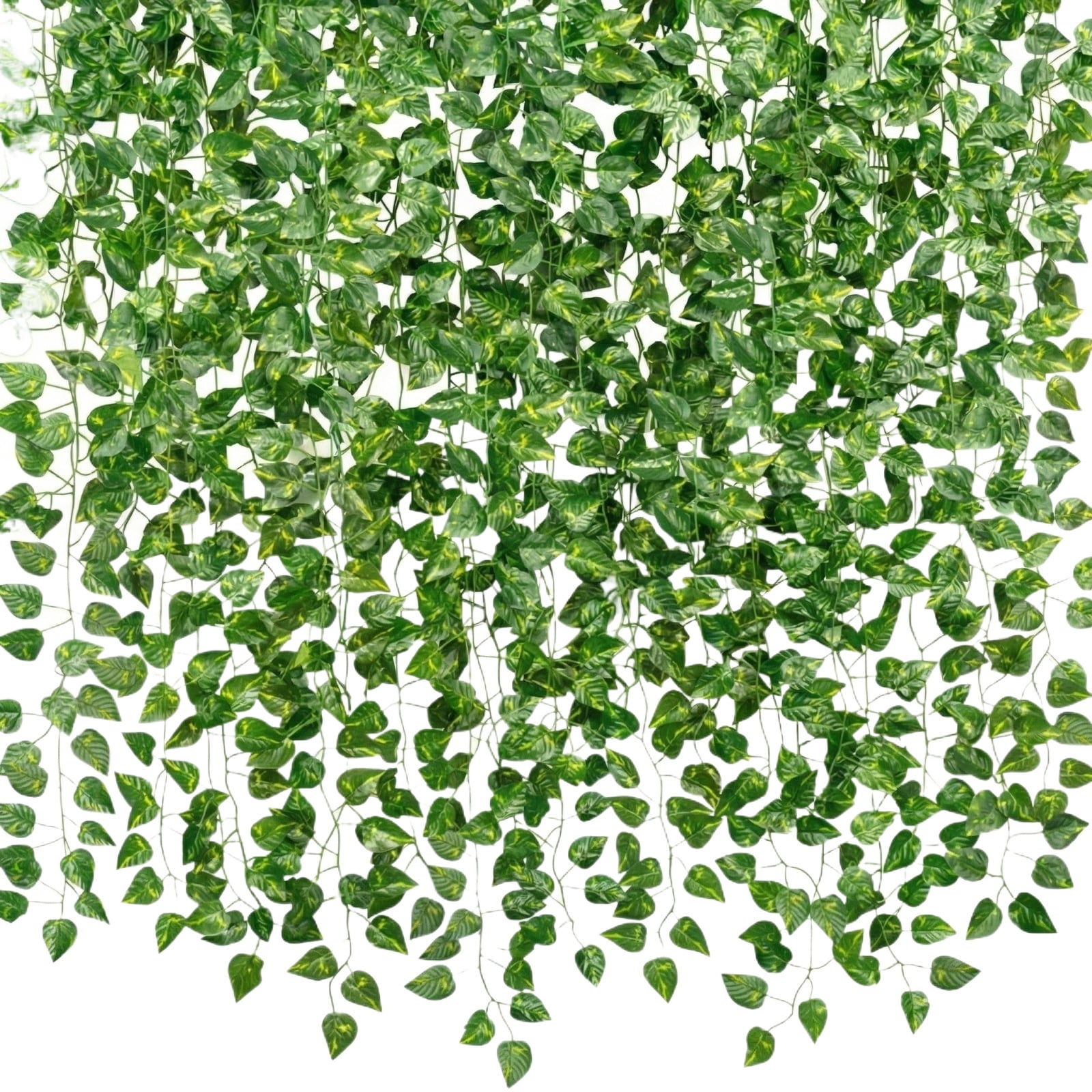 Artificial Ivy Vines Hanging Plants 12 Pack 80 Inches Greenery Garland ...