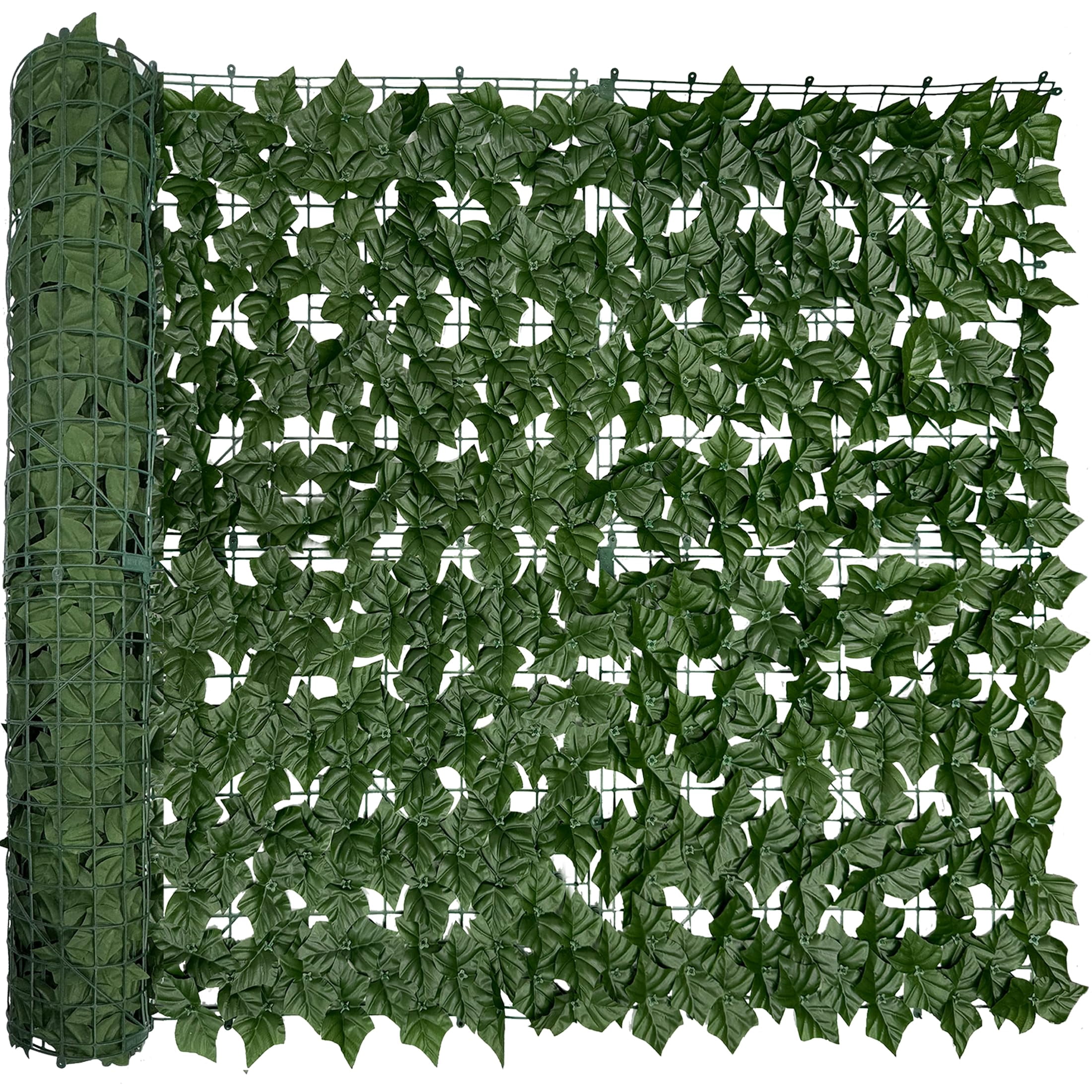 Artificial Ivy Vines Hedge Screen 48"x128" Indoor Outdoor Greenery ...