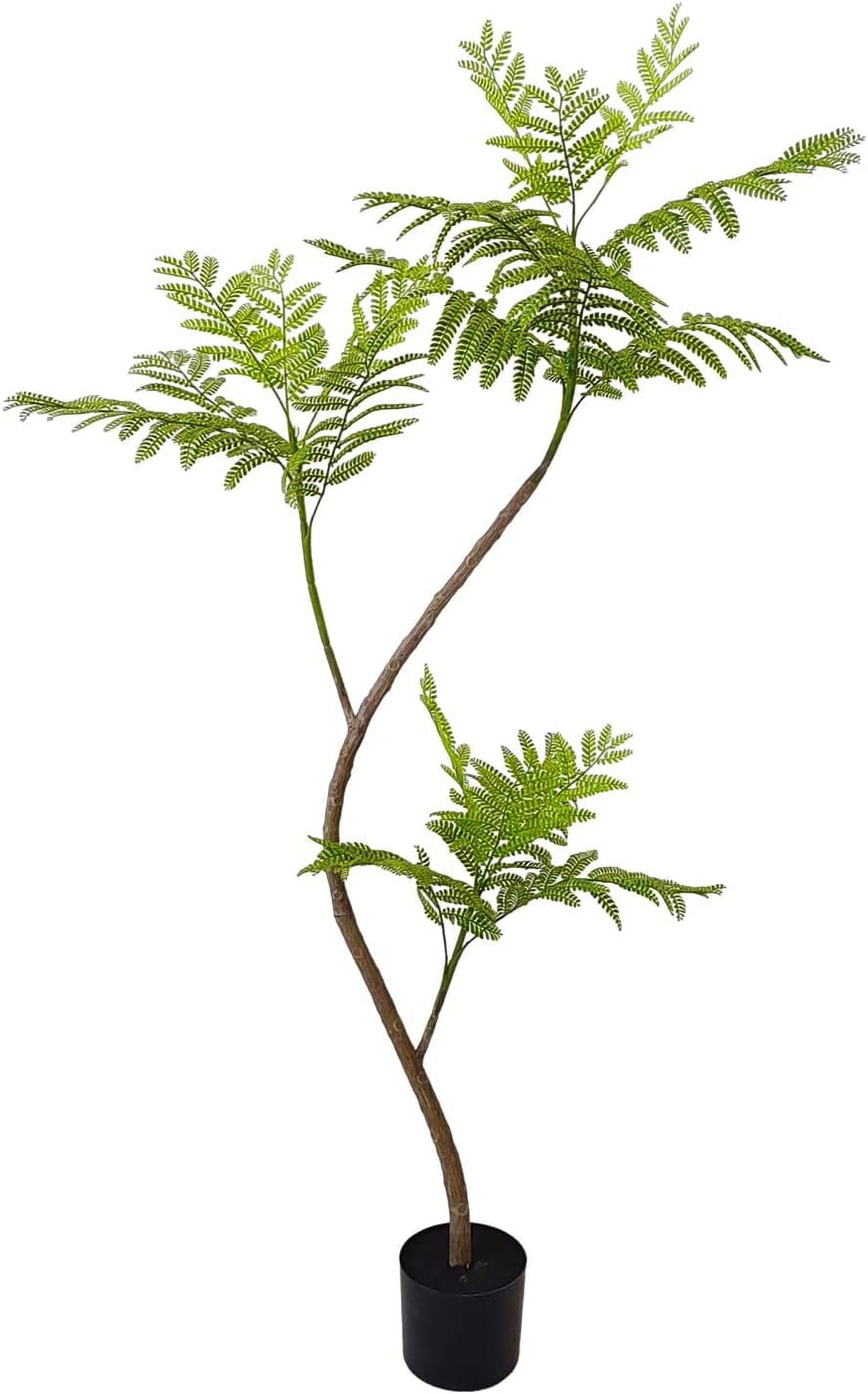 Artificial Jacaranda mimosifolia Tree, 59in Tall Fake Plants Artificial ...