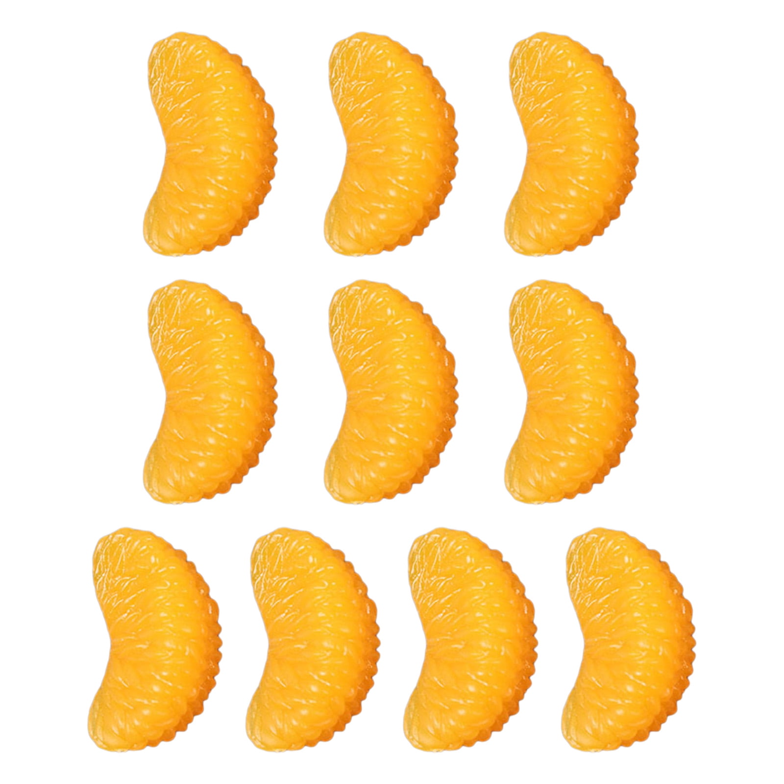 Artificial Kiwifruit Slices Colorful Fake Fruit Blocks Double Side ...