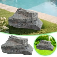 CrystalClear TrueRock Outdoor Faux Rock Cover, Artificial Landscape ...