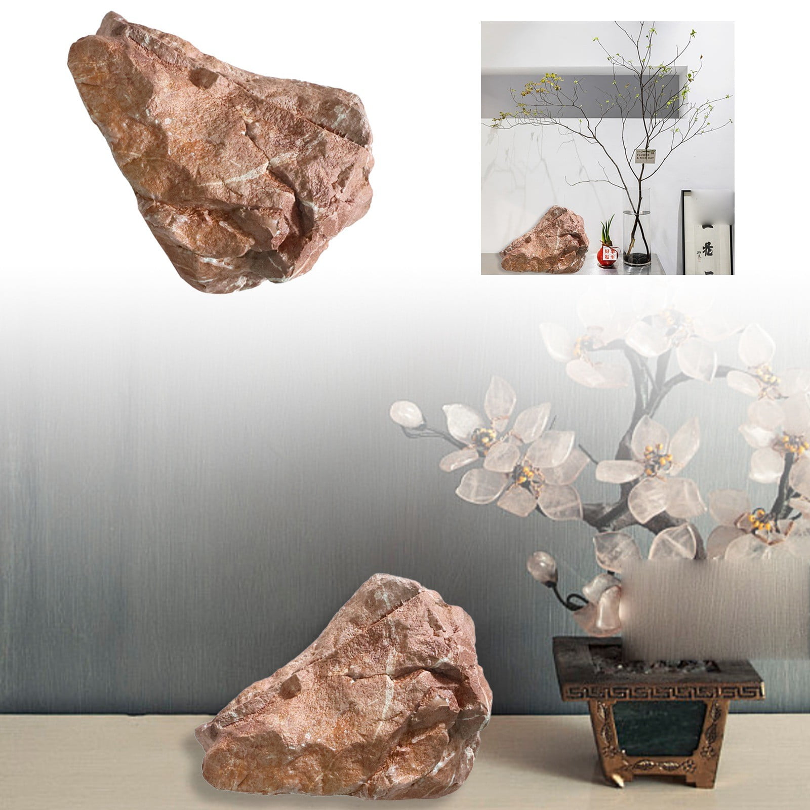 Artificial Landscape Rocks, Outdoor Rock Cover, 2025 New Composite Foam ...