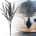 Artificial Lavender Bouquets, 1 Plastic Decor Imitation Lavender Plants ...