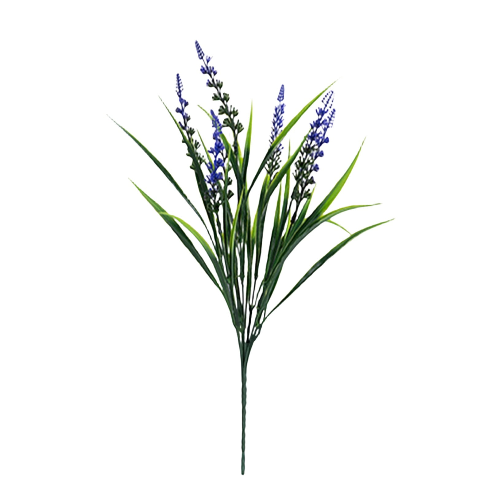 Artificial Lavender Flowers with Silk Flocked Fake Lavender Plant for ...