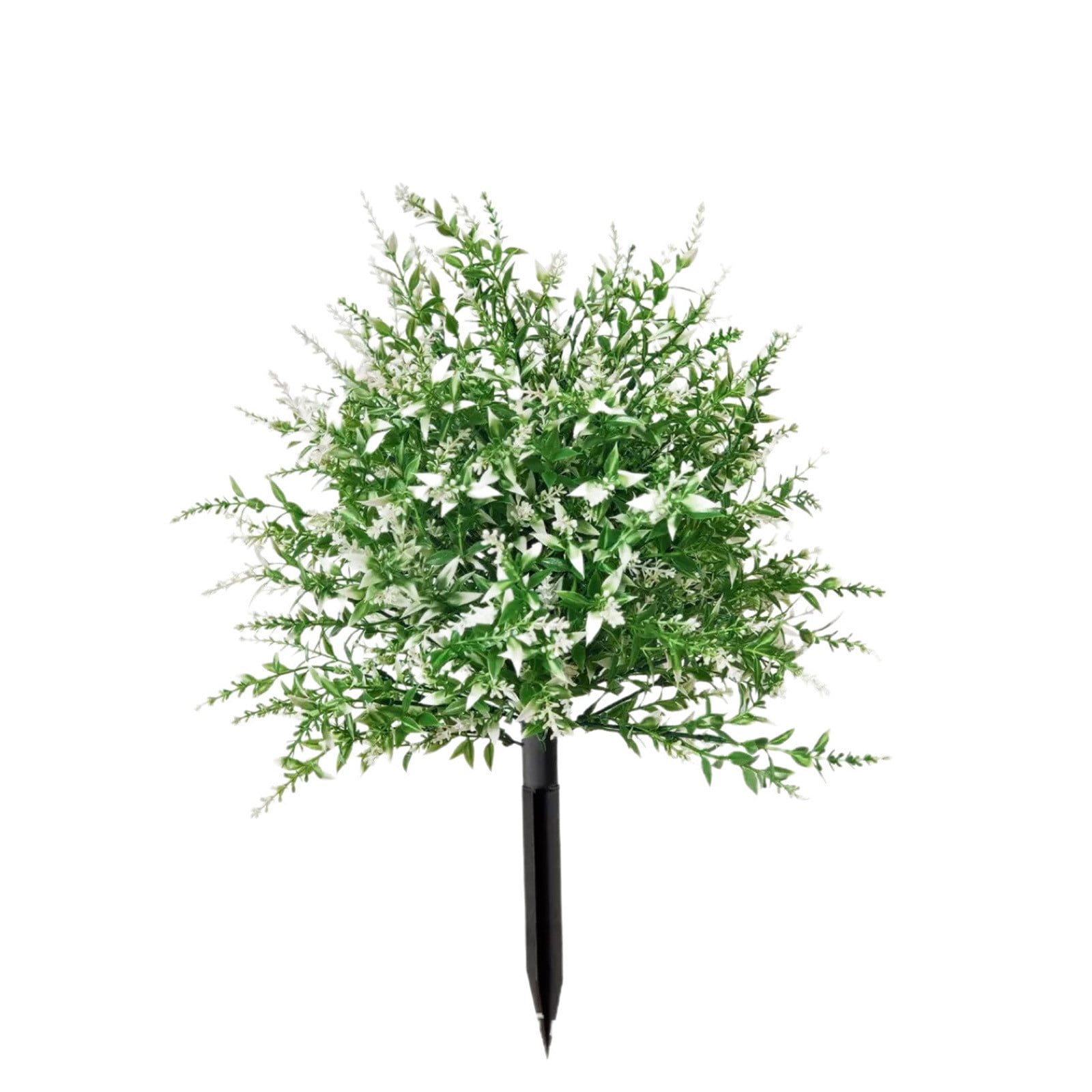 Artificial Lavender Garden Stakes Faux Plants Ground Plug for Yard ...