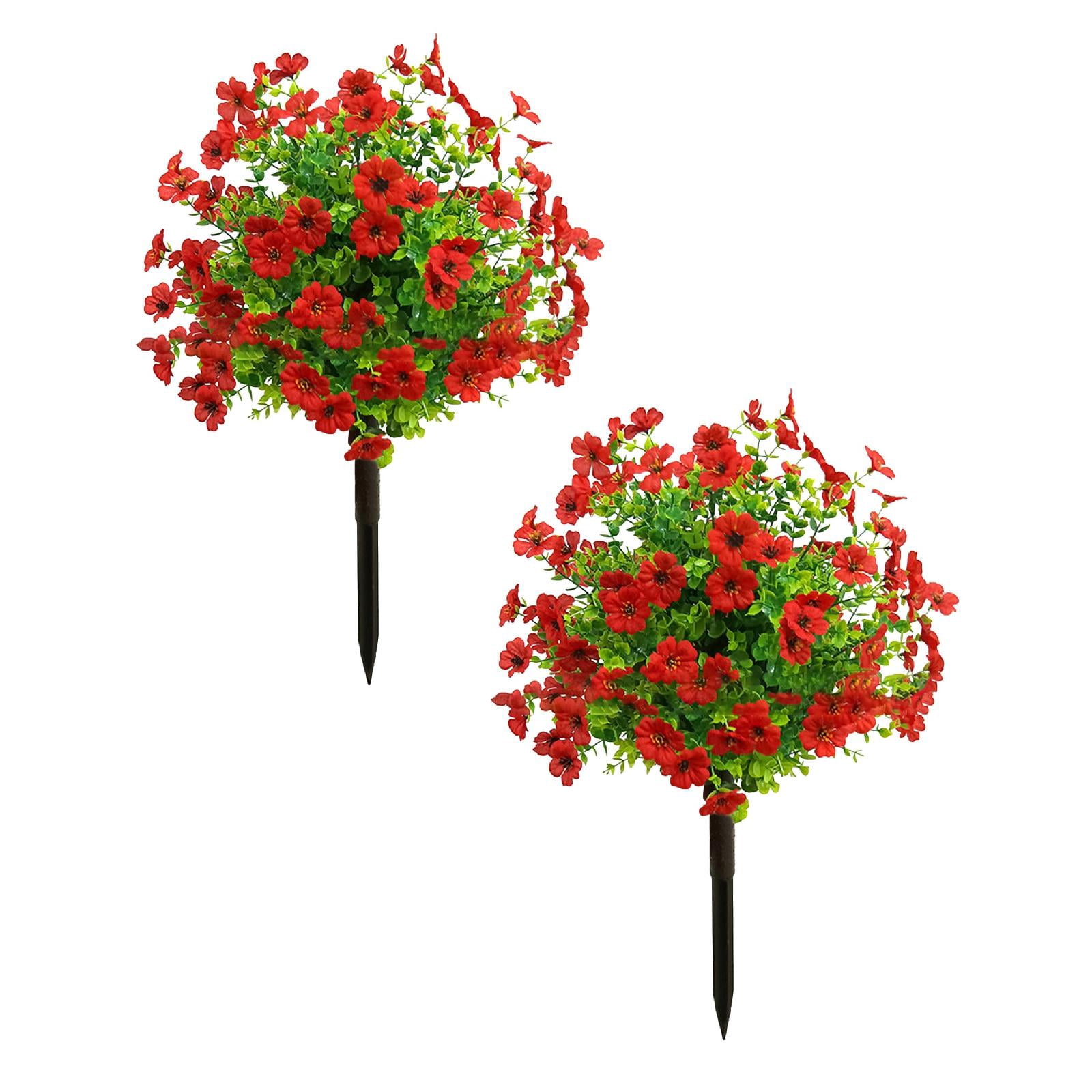 Artificial Lavender Topiary Ball Trees with Ground Spike 1 Pack 23 ...