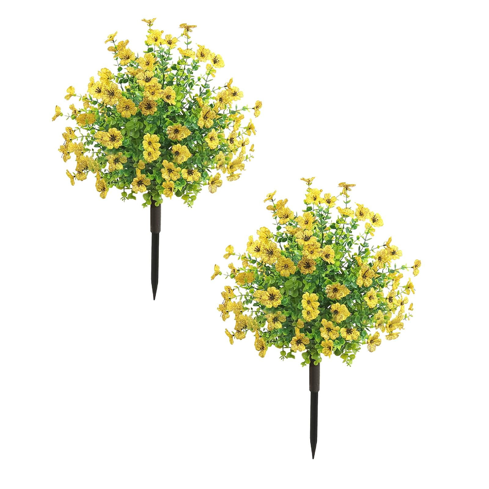 Artificial Lavender Topiary Ball Trees with Ground Spike 1 Pack 23 ...