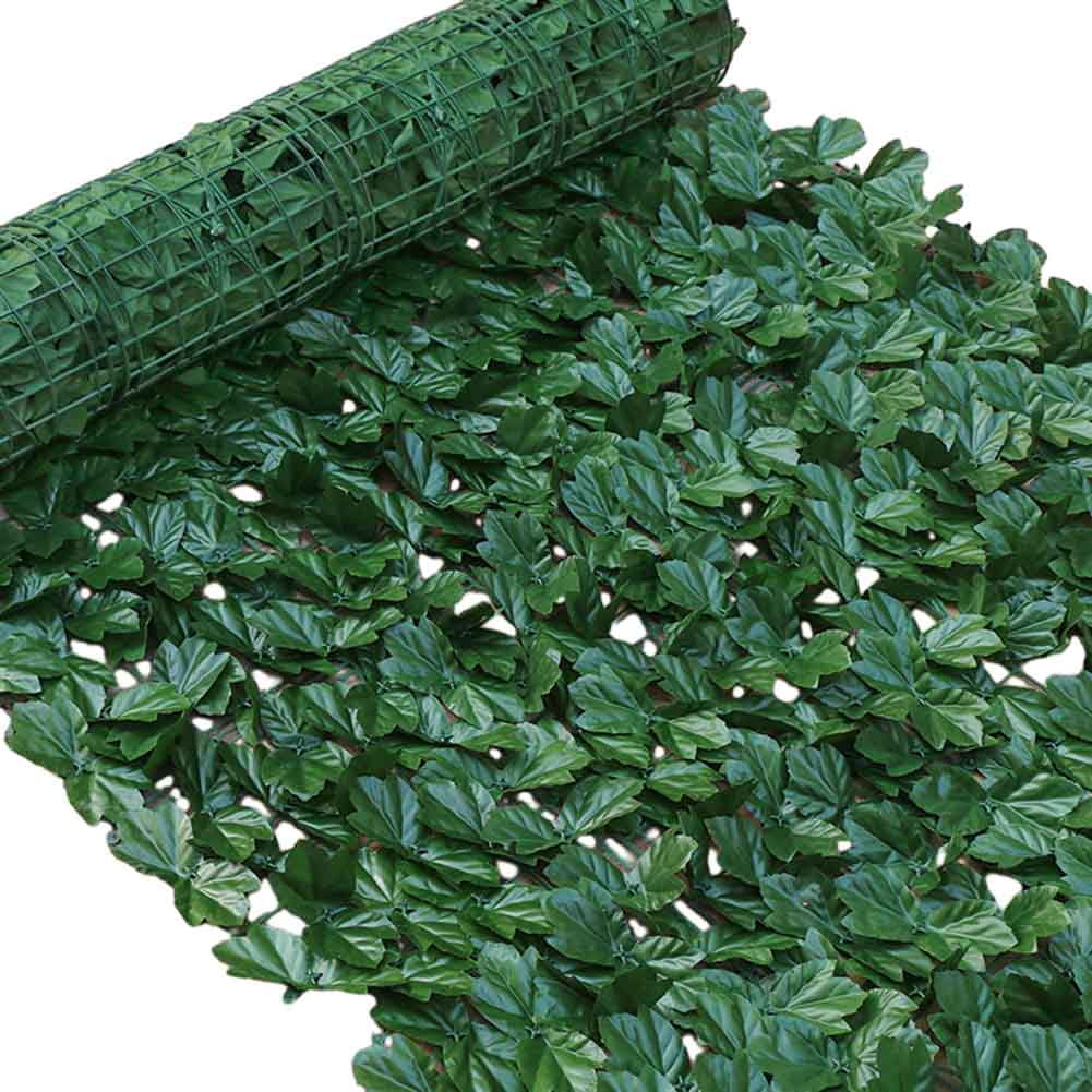 Artificial Leaf Fence Net Artificial Fence Artificial Balcony Fence ...