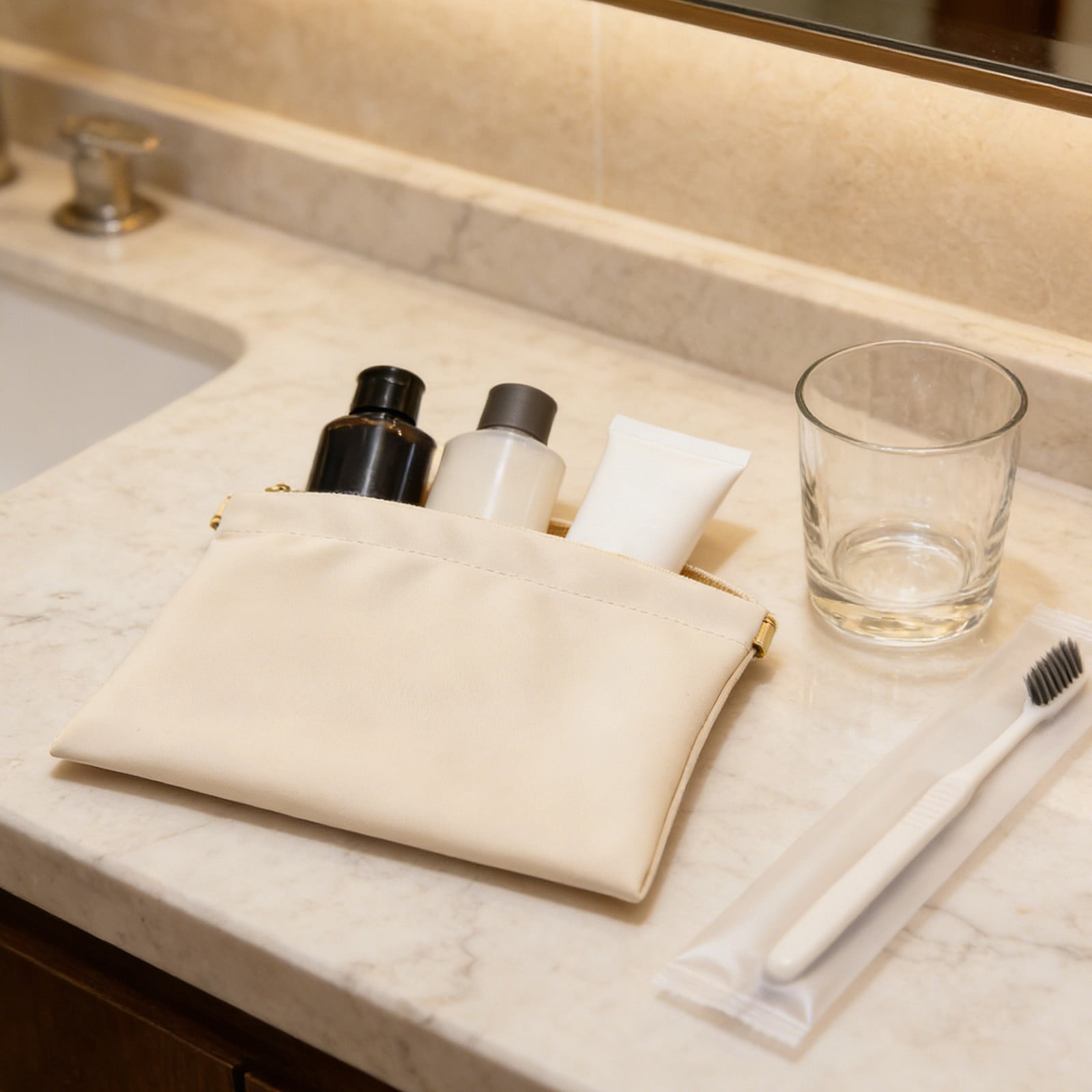 Artificial Leather Pouch,Women Mini Travel Storage Bag Small Make Up ...