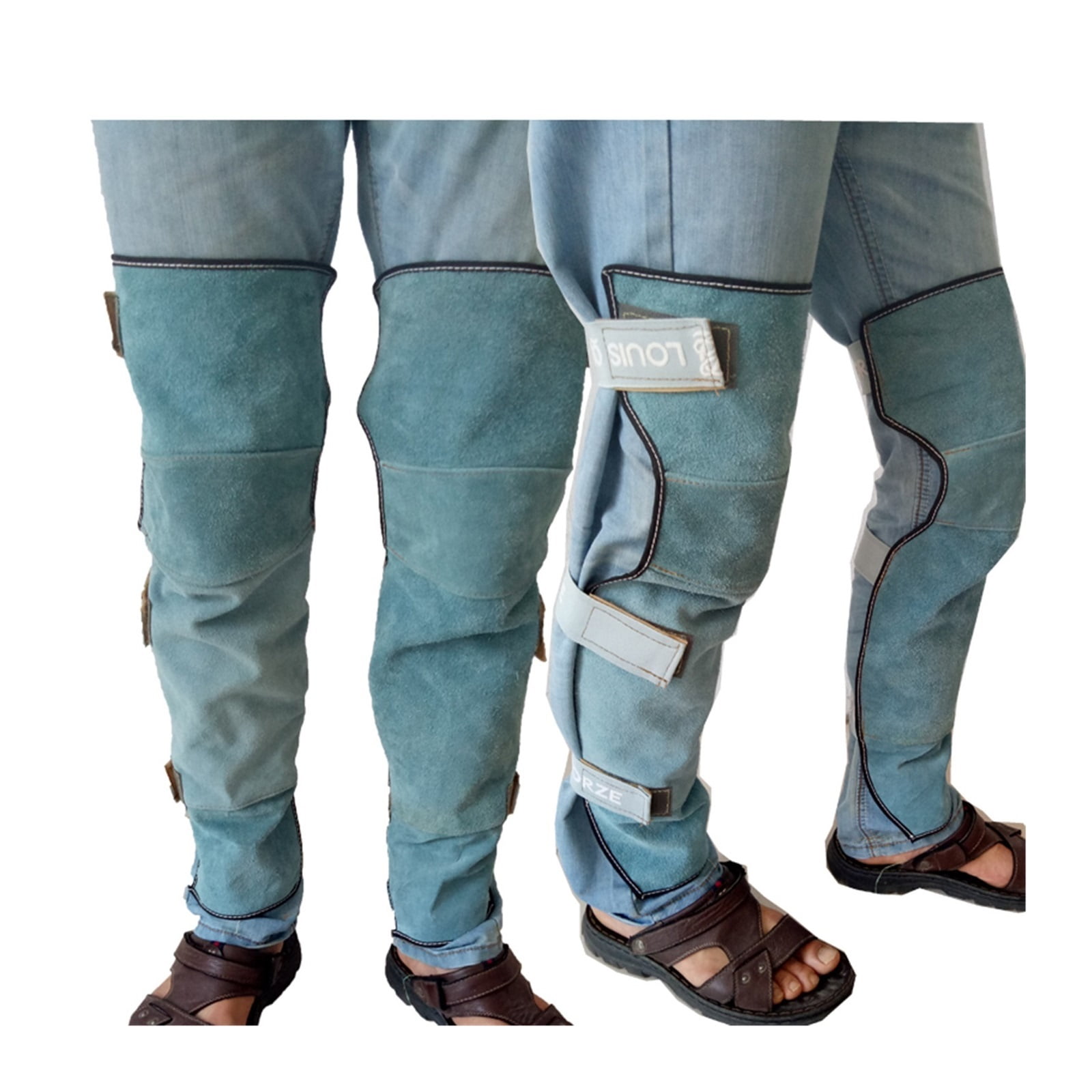 Artificial Leather Welder Blacksmith Apron Heavy Duty Flame Retardant ...