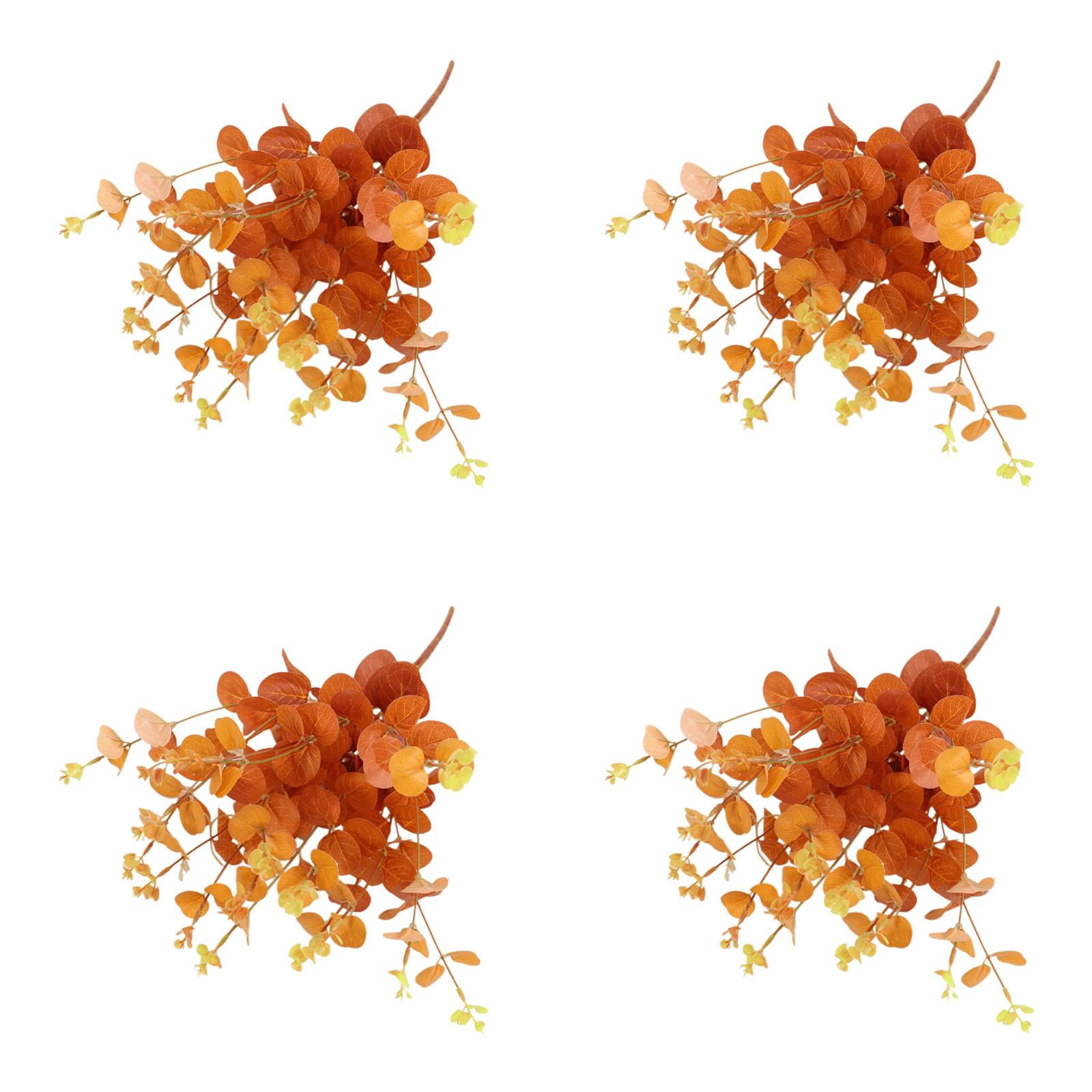 Artificial Leaves Branches Fall Faux Fall Stems For Thanksgiving ...
