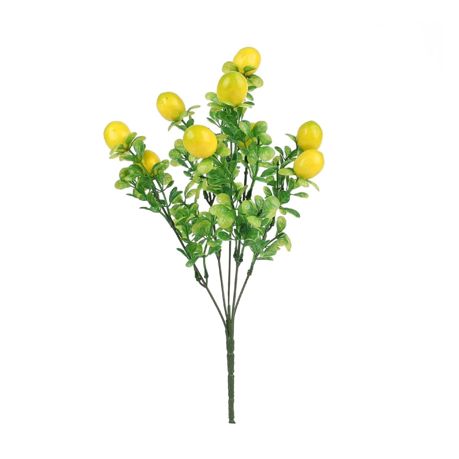 Artificial Lemon Tree Branches with Lifelike Yellow Lemons and Green ...