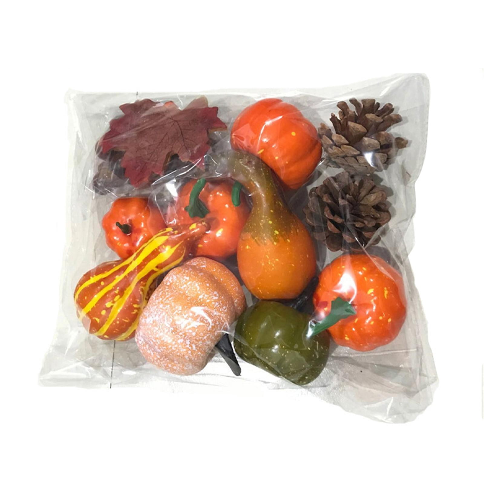 Artificial Lifelike Simulation Mini Pumpkins Fake Fruit for Festival ...