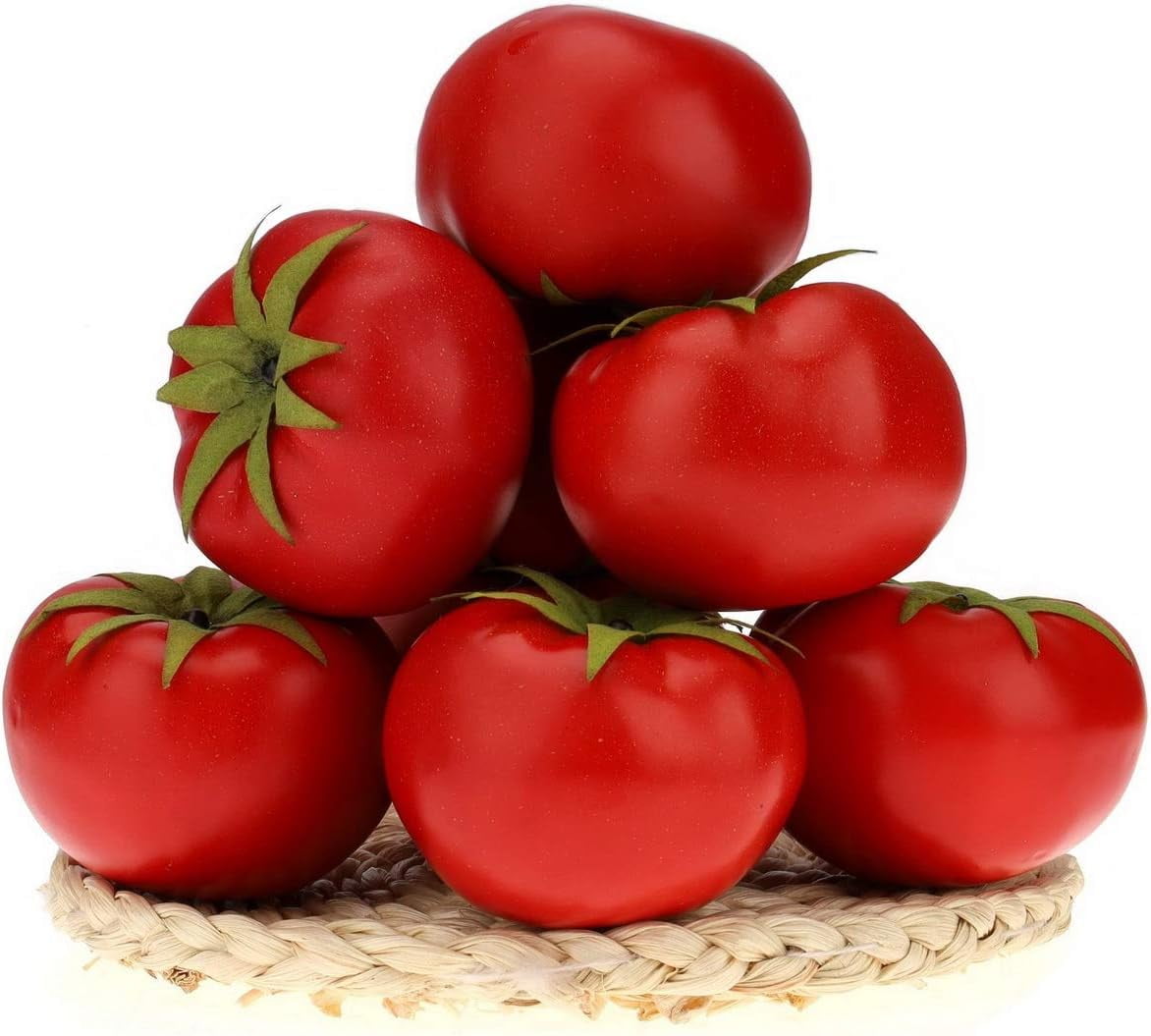 "Artificial Lifelike Simulation Tomato Fake Fruit Vegetable Home Party ...