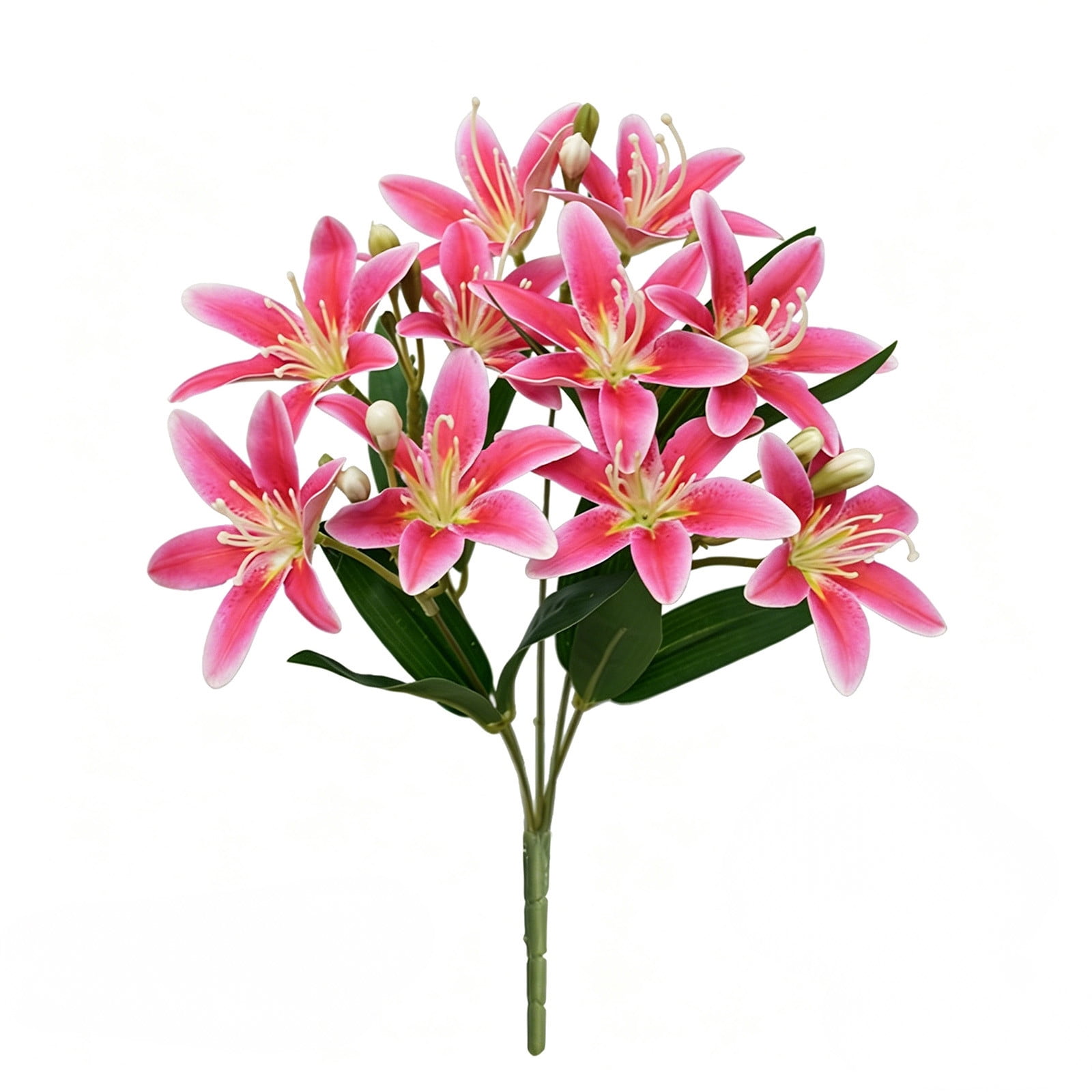 Artificial Lilies Flower Ornaments for Home, Hotel, Wedding Decor and ...