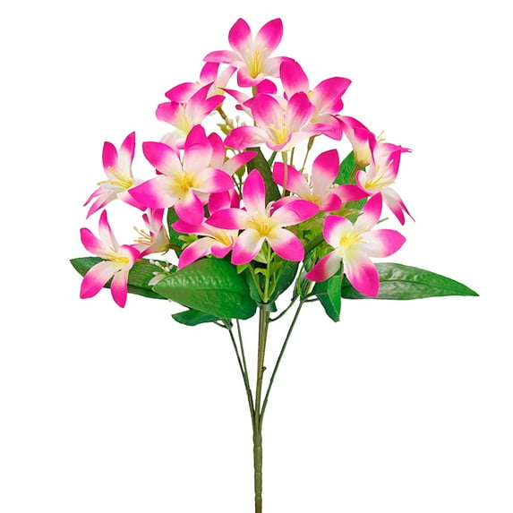 Artificial Lilies Flowers,1Pc Faux Lily Flower,13''Tiger Lily Branch ...