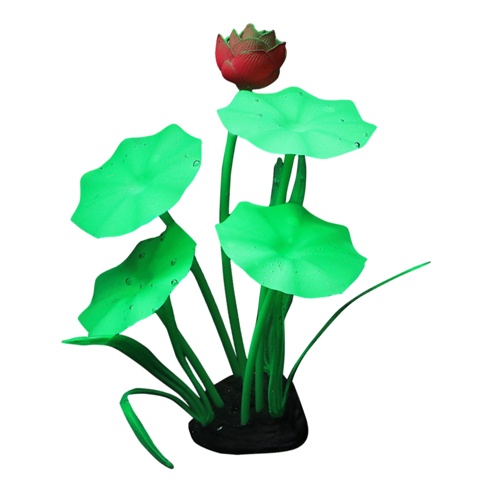 Artificial Lotus Flower for Aquarium Harmless & Safe Simulated ...