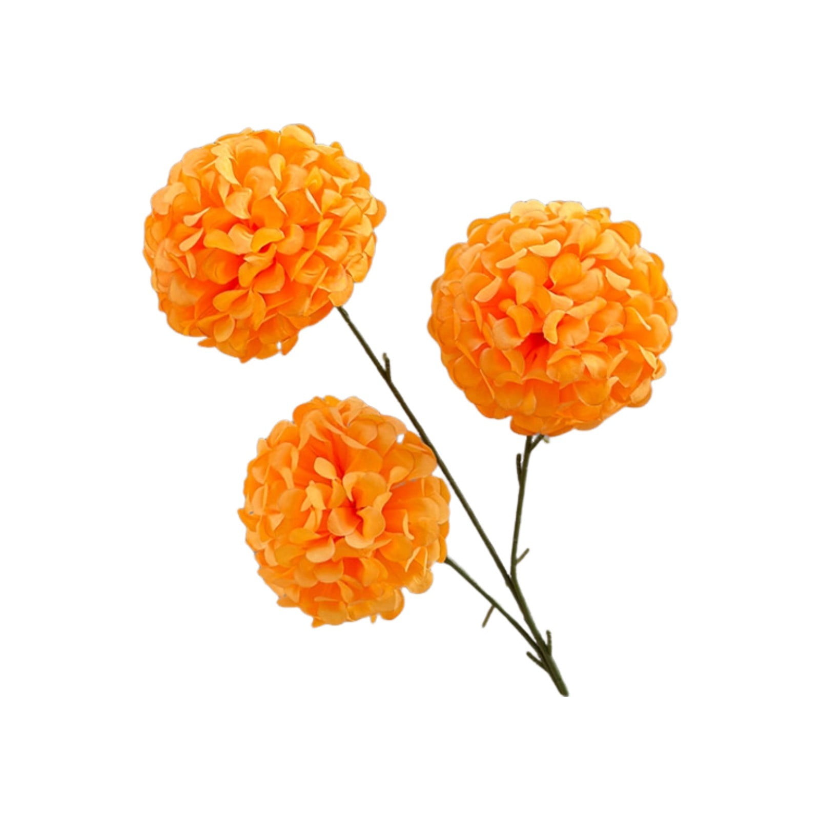 Artificial Lucky Ball Flower Bouquet, Realistic Peony And Carnation ...