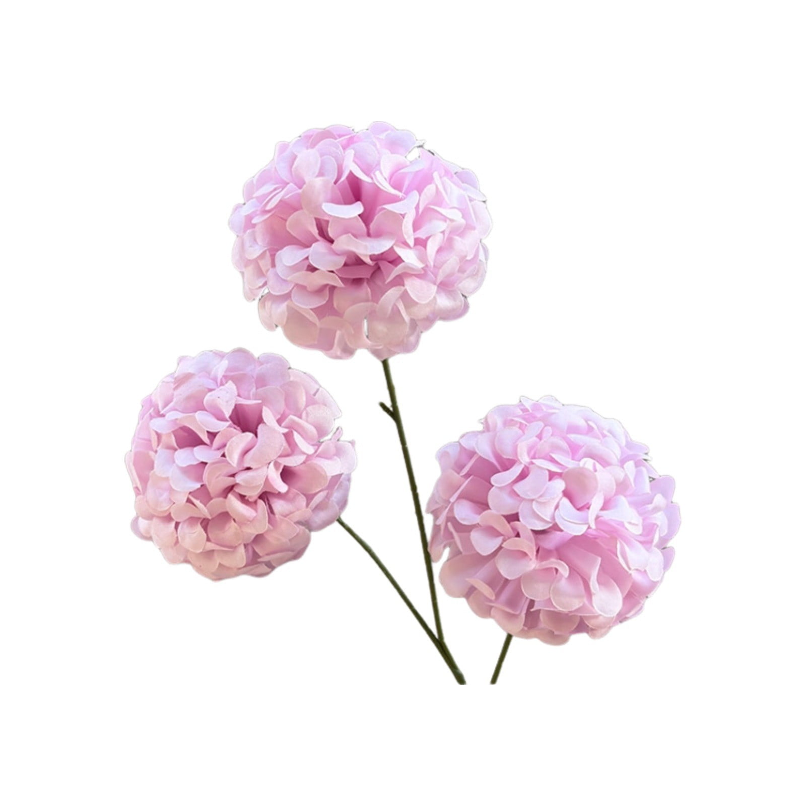Artificial Lucky Ball Flower Bouquet, Realistic Peony And Carnation ...