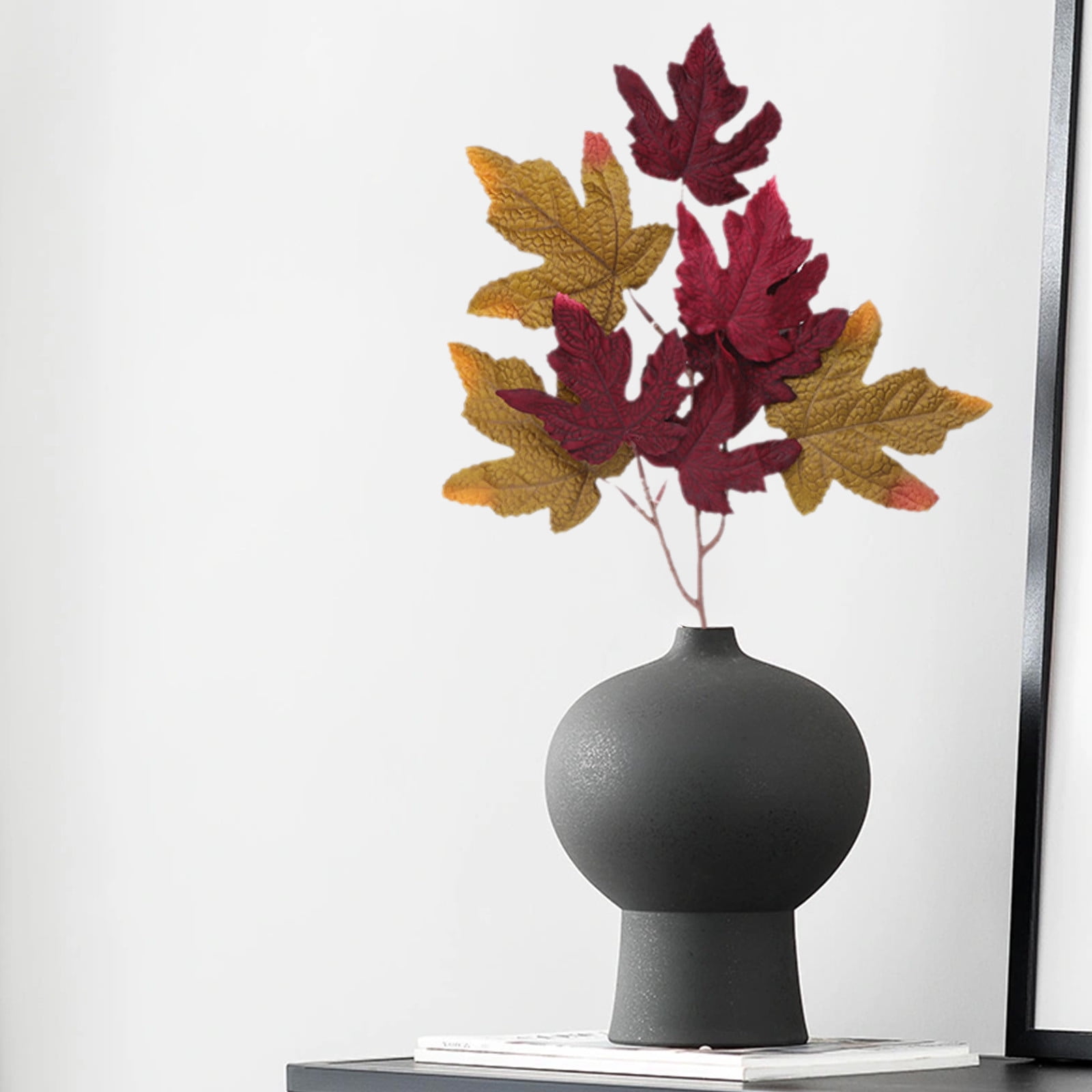 Artificial Maple Leaf Fall Bundle Halloween Thanksgiving Day Dead ...