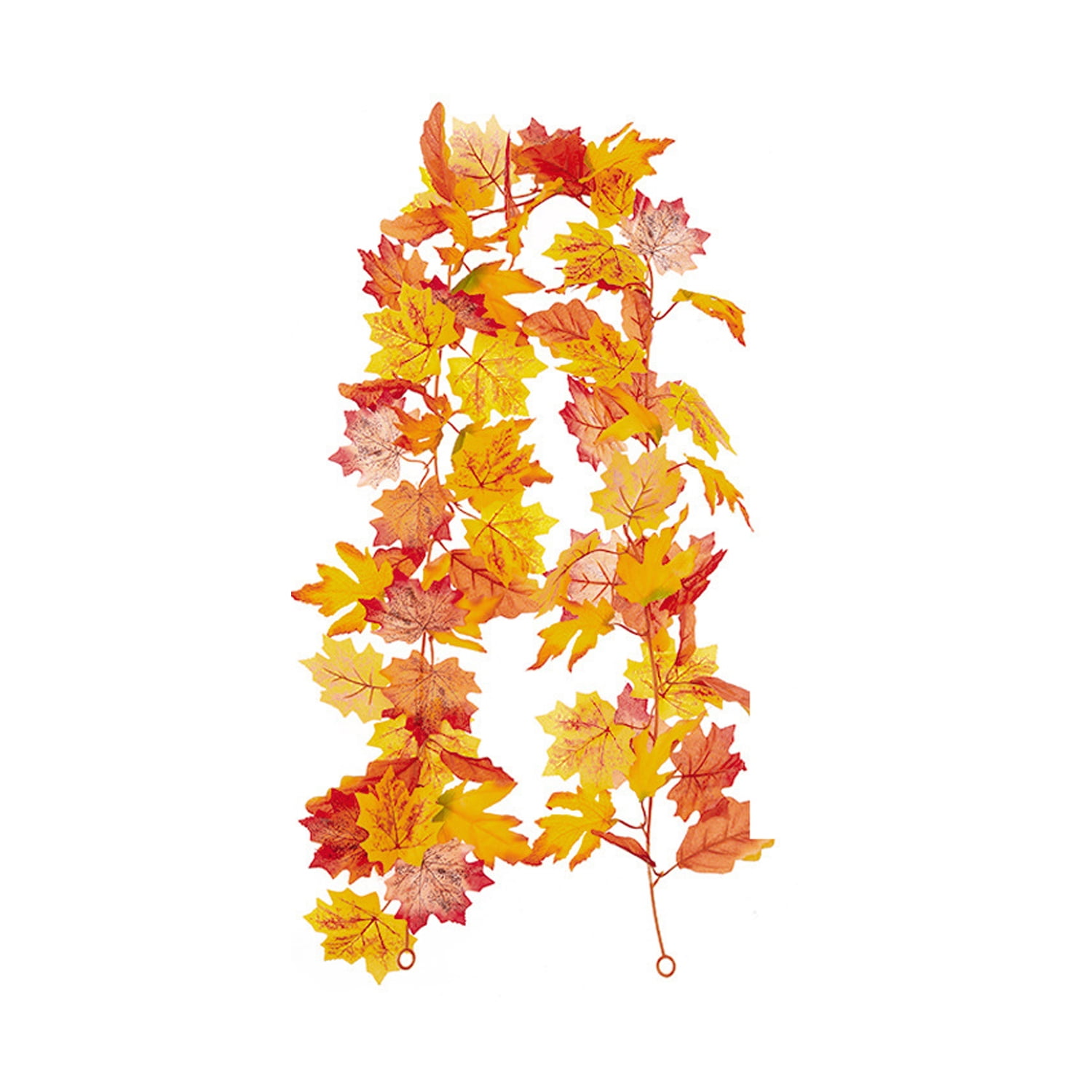 Artificial Maple Leaf Rattan Hanging Ornament Simulation Leaves for ...