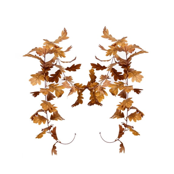 Artificial Maple Leaf Vine Thanksgiving Fall Decoration, Bendable ...